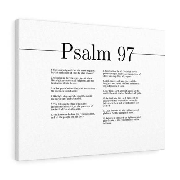 Express Your Love Gifts | Art | Scripture Sign The Lord Reigneth Psalm ...